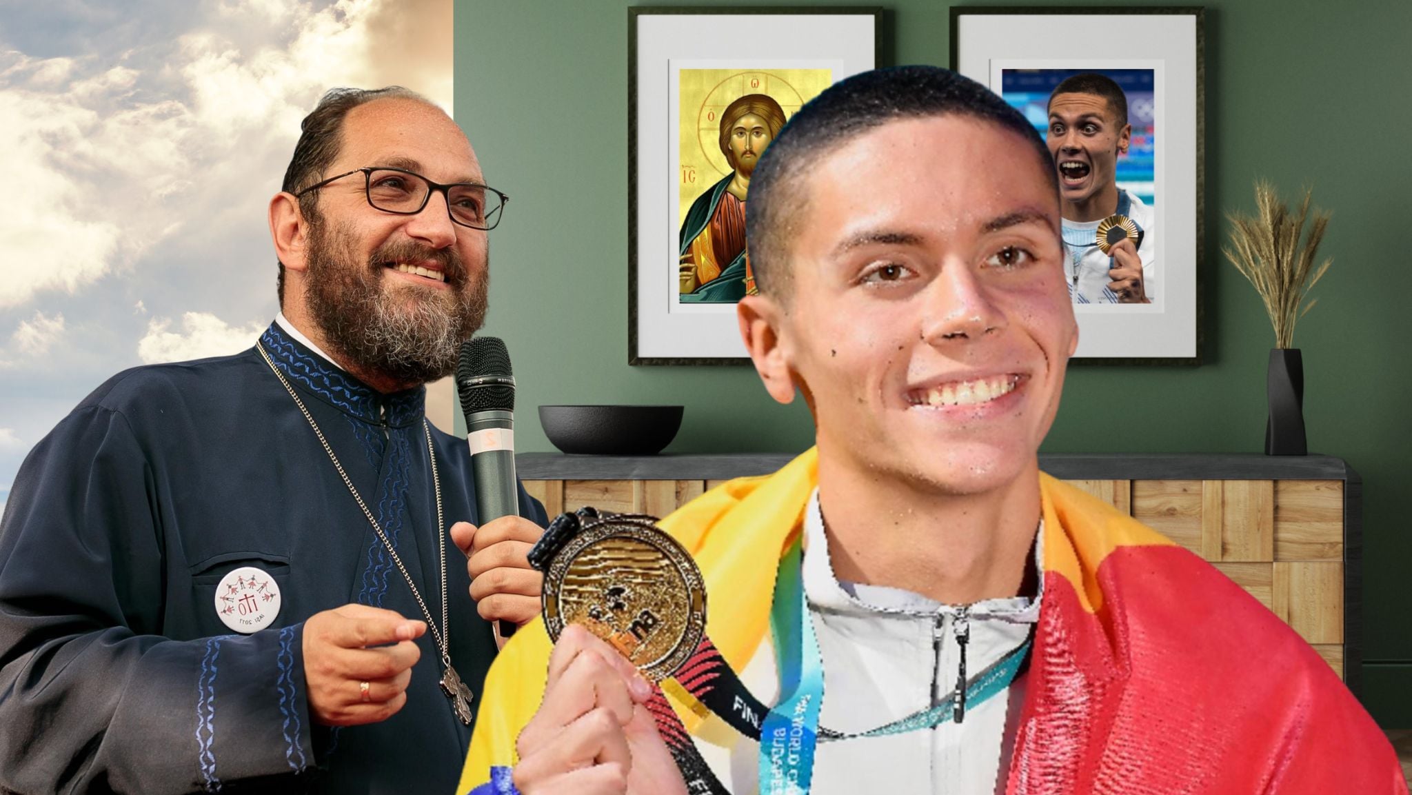 David Popovici, între credință și îndoială. Ce i-a răspuns unui copil ...